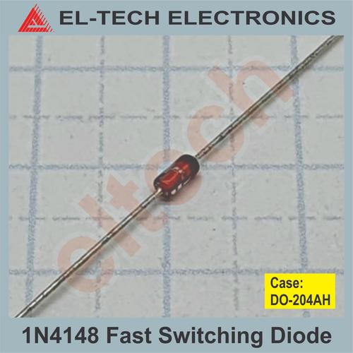 Jual 1N4148 Small Signal Fast Switching Diode 0.3A 100V - Kota Surabaya - ELTECH online | Tokopedia