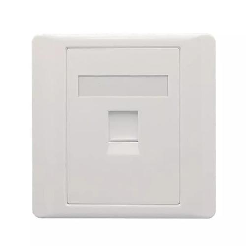 Jual Faceplate,wallplate utp,rj45,network lan 1 hole,port - Jakarta ...
