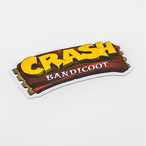 Jual Sticker Logo Crash Bandicot Game Playstation dan Nintendo Switch ...