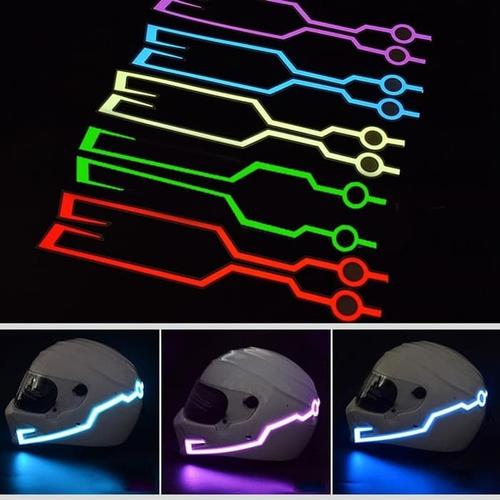 Jual PROMO FREE 3M lampu led helm keren lightmode helmet strip neutron ...