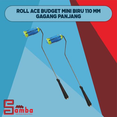 Jual ROLL ACE BUDGET MINI BIRU 110 mm GAGANG PANJANG - Kota Tangerang ...