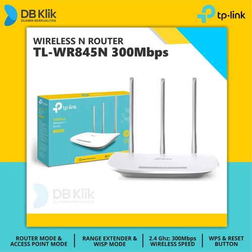 Jual Wireless N Router TP Link TL-WR845N 300Mbps - Router TPLink TL ...