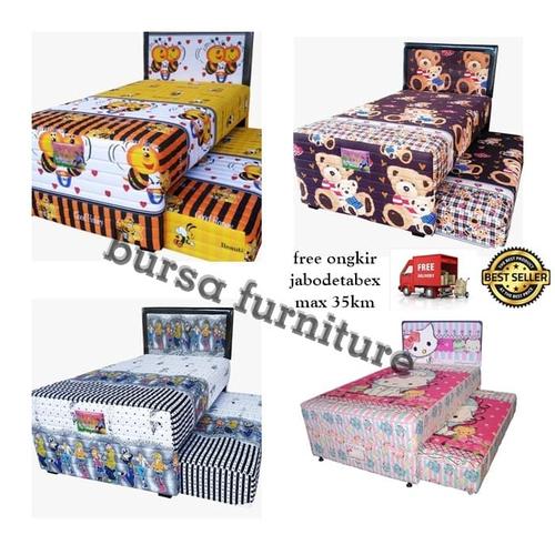 Jual kasur Astroland/ spring bed astroland 2 in1 uk.120 - Kota Bekasi ...