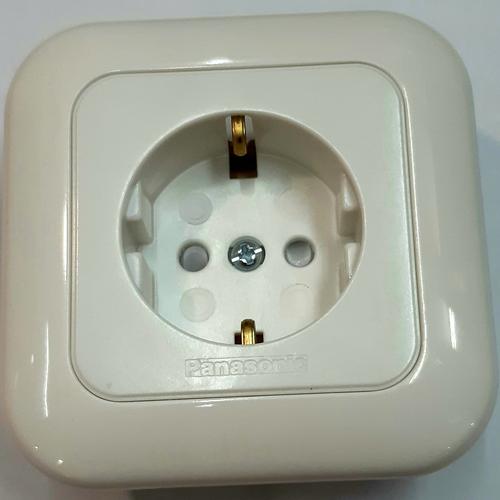 Jual Panasonic Stop Kontak Schuko Dengan Grounding WEJP1121-7 - Jakarta ...