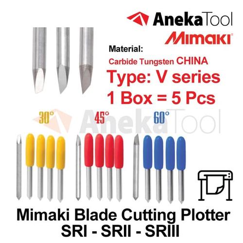 Jual Pisau Cutting Sticker Mimaki Blade - V Series (Baja Carbide China ...