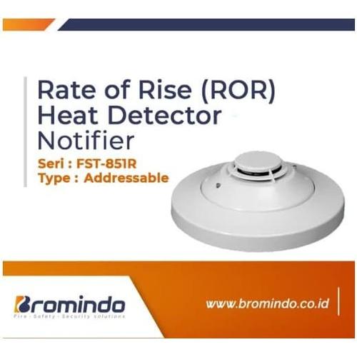 Jual Notifier Rate of Rise Heat detector Addressable FST-851 R Notifier ...
