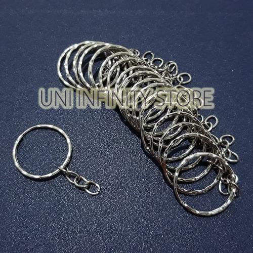 Jual Ring Gantungan Kunci Ganci Gerigi Gelombang Murah termasuk rantai ...