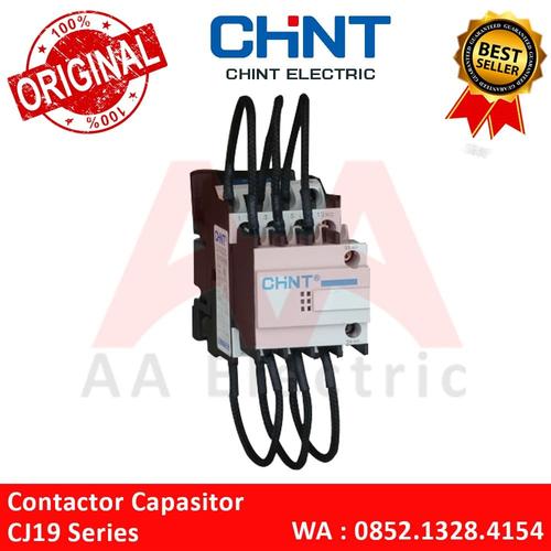 Jual Contactor capasitor CJ19-9521 / CJ199521 60 KVAR 2 NO 1 NC CHINT ...