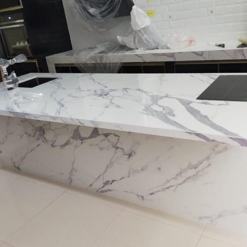 Jual top table putih Quartzstone / PO pak Rendy / top kitchen - Kota ...