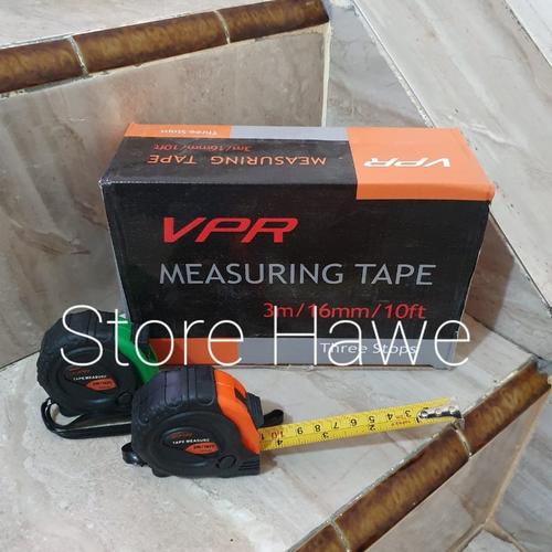 Jual meteran 3m VPR/meteran karet (3stop) - Kota Surabaya - store hawe ...