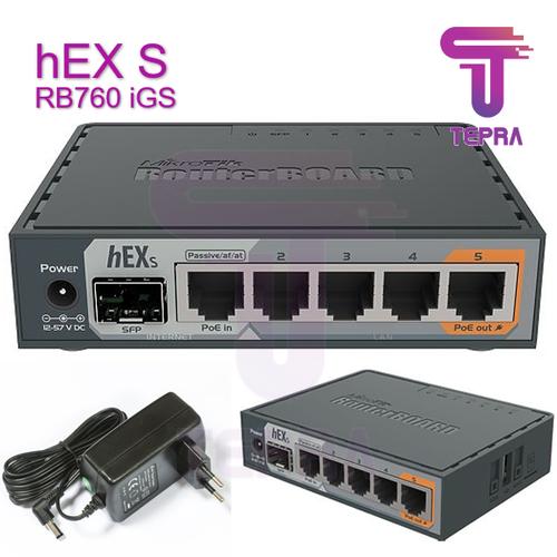 Jual MikroTik hEX S RB760 iGS - Jakarta Barat - Teprastore | Tokopedia