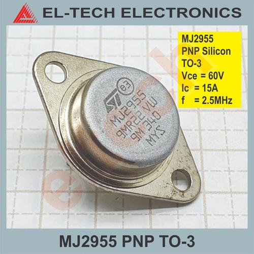Jual MJ2955 MJ 2955 Power Transistor PNP TO-3 - Kota Surabaya - ELTECH online | Tokopedia