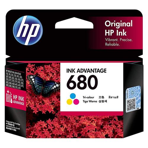 Jual Tinta Hp 680 Color/Warna Catridge Hp 680 Warna/Color Original ...
