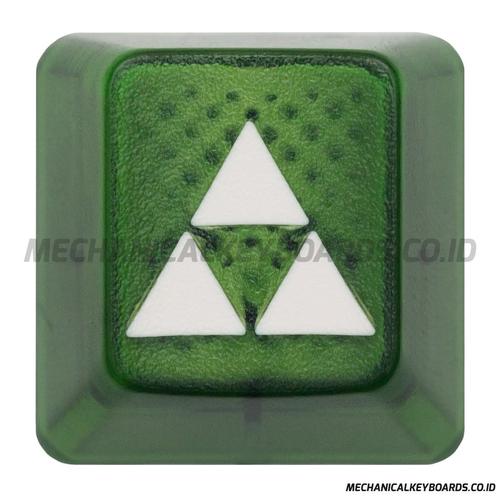 Jual KeyPop Translucent Triforce Keycap (White on Green) - Kota ...