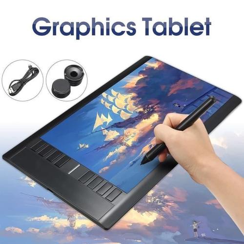 Jual USB Tablet Luas Lebar Besar Desain Grafis & Pen U/ PC Laptop ...