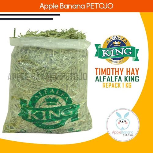 Jual TIMOTHY HAY 1kg by ALFALFA KING - Rumput Hay Timothy Repack 1 kg ...