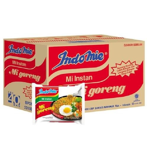 Jual Indomie Mie Goreng Instant Original 1 dus isi 40 | Indomi Mi ...