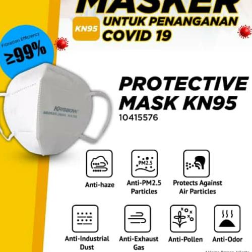 Jual Krisbow Masker KN95 5pcs / Masker N95 Krisbow 5pcs - Jakarta Barat ...