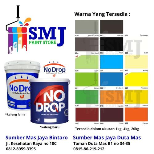Jual CAT PELAPIS ANTI BOCOR, NO DROP KEMASAN 20 KG - 002 Abu2 - Jakarta ...