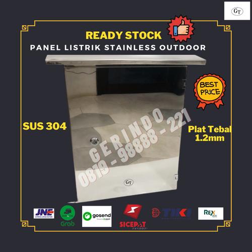 Jual Box Panel Stainless Outdoor Uk. 40x30x20cm Mirror - Jakarta Barat ...