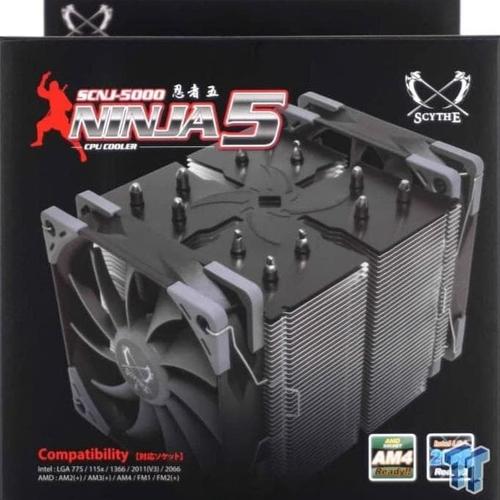 Jual Scythe Ninja 5 - Dual Fans For Push-Pull Cpu Air Cooler ...