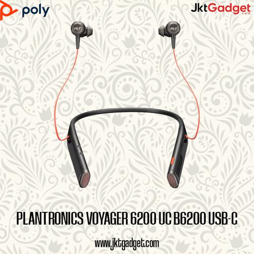 Promo PLANTRONICS VOYAGER 6200 UC B6200 USB-C BLACK & SAND Cicil 0% 3x ...