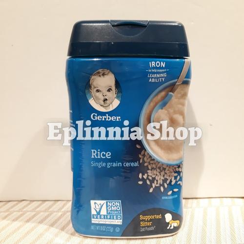Gerber Organic Rice Cereal Infant Cereal For Months Gm ): Buy Gerber ...