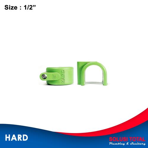 Jual Klem Clam Pipa PVC 1/2" Merk Hard Harga Satuan - Jakarta Selatan ...