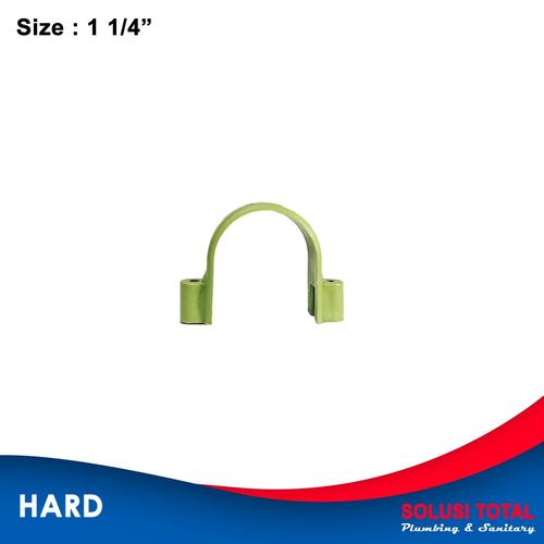 Jual Klem Clam Pipa PVC 1 1/4" 1,25 Hard Clamp Omega Hijau Setara Arrow ...