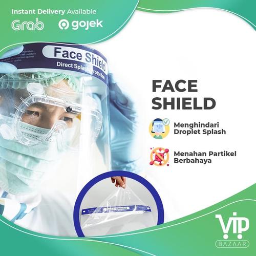 Jual Face Shield / Dental Facemask / Pelindung Wajah APD / Faceshield ...