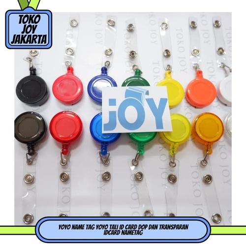 Jual yoyo name tag yoyo tali ID card dop dan transparan idcard nametag ...