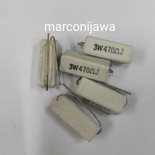 Jual Resistor 3w 470 ohm - Jakarta Barat - marconi jawa | Tokopedia