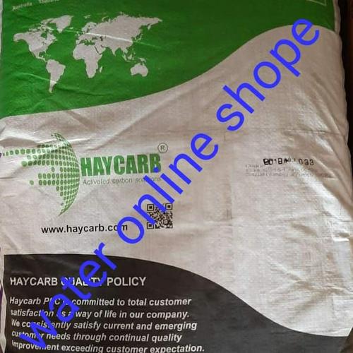 Jual Karbon Aktif HAYCARB AKO 8x30 / media filter air GOJEK GRAB INSTAN ...