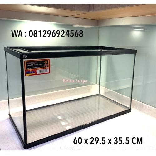 Jual AQUARIUM MERK NIKITA UKURAN M VOLUME 60 LITER (GLASS WATER TANK ...