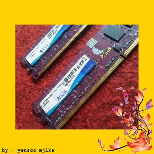 Jual ddr2 2gb ram memori komputer pc pc6400 pc800 buat intel/amd - Kab ...