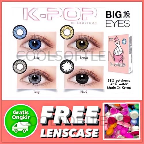Jual Softlens X2 KPOP Normal / Soflen K-POP Exoticon Big Eyes - Kota ...