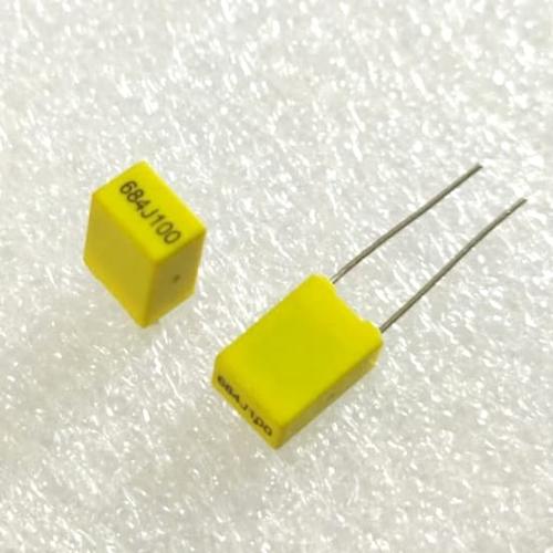 Jual capacitor mkm 684 100v / kapasitor 680NF 100 Volt / 684J 100volt ...