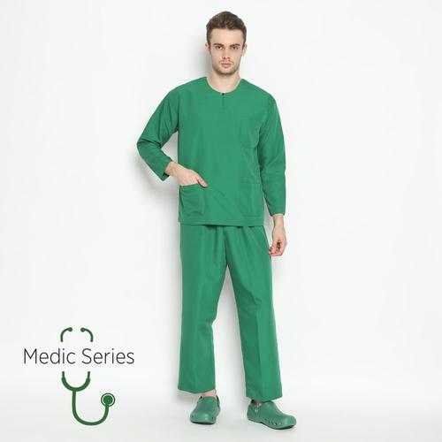 Jual Medic Series Baju OKA / Scrub Suits Tangan Panjang - Hijau - XL ...