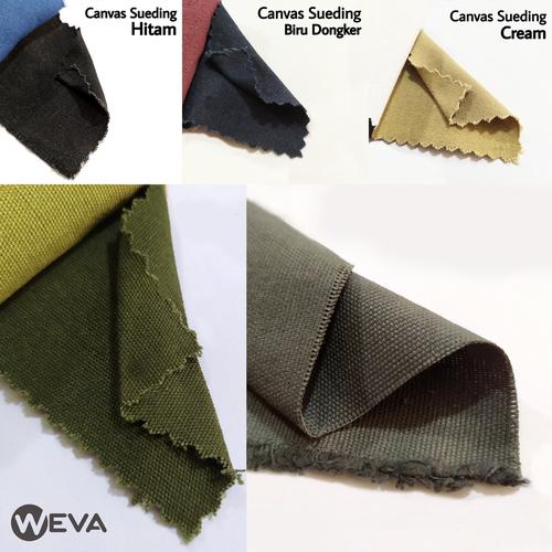Jual Bahan Kain Canvas Sueding - Kain Kanvas Murah - Abu Abu Tua - Kota ...