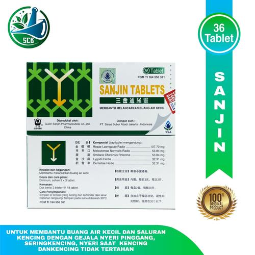 Jual Sanjin Tablet ( Obat infeksi saluran kencing) - Jakarta Timur ...
