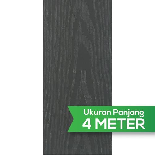 Jual Lisplang / Lisplank / PVC Plank ( Warna Abu TUA 200 x 8 x 4000 mm ...