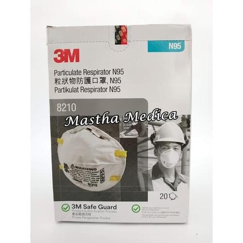 Jual Masker / Dust Mask / Debu 3M 8210 N95 ORIGINAL - Jakarta Timur ...