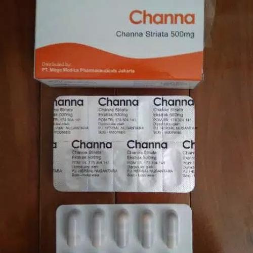 Jual CHANNA KAPSUL, CHANNA STRIATA, EKSTRAK ALBUMIN - Kota Surakarta ...
