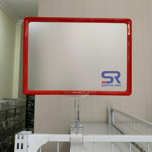 Jual Frame Promosi dan Jepitan uk A4 / Frame Stand / Frame Promosi Toko ...