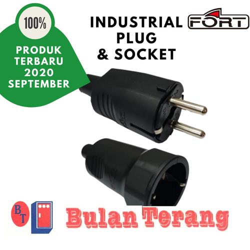 Jual INDUSTRIAL PLUG & INDUSTRIAL SOCKET 16A/250V FT012B - Plug ...