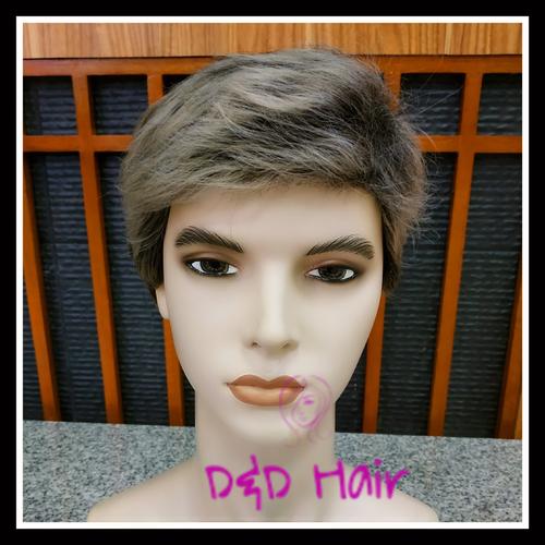 Jual Wig Rambut - Wig Pria - D&D1416 - Grey - Wig Pendek - Grey ...