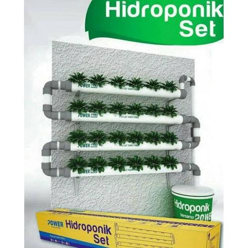 Jual Hidroponik set Power Max 1m / Pipa Hidroponik Set 1m / Pralon Hidropon - Kota Depok ...