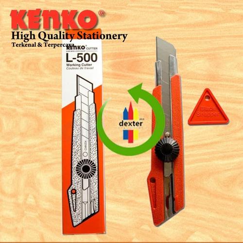 Jual CUTTER KENKO L500 - CUTTER A300 -CUTTER BESAR DAN ISI CUTTER BESAR ...