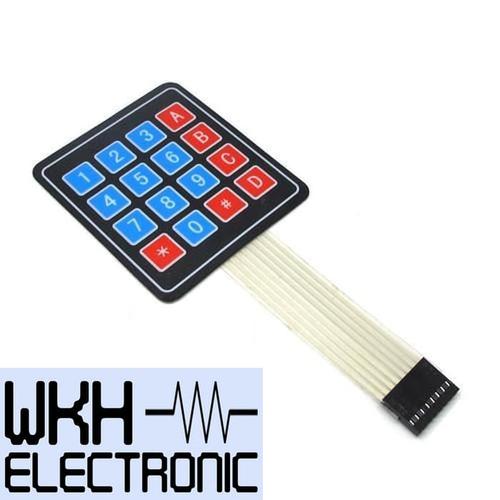 Jual KEYPAD 4X4 MATRIX ARRAY 16 KEY MEMBRANE MEMBRAN SWITCH KEYPAD ...