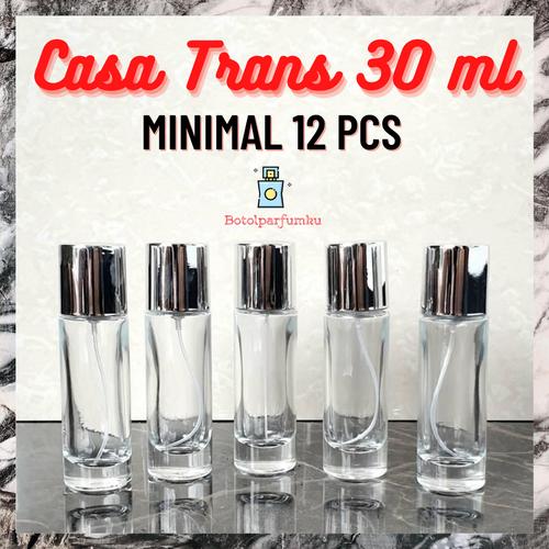 Jual BOTOL PARFUM SPRAY KACA KOSONG 30 ML (CASA TRANSPARAN 30 ML ...
